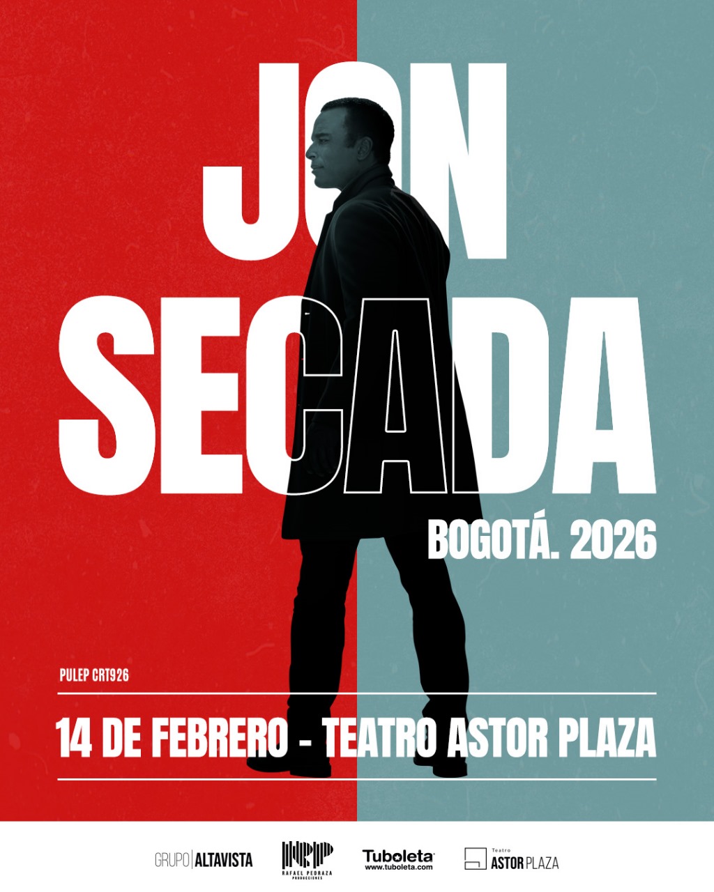 Jon Secada en Bogotá - Teatro Astor Plaza - Distrito Ch